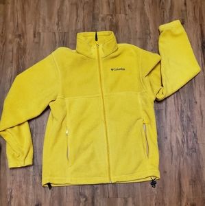 Columbia | Sweaters | Rare Yellow Columbia Fleece | Poshmark